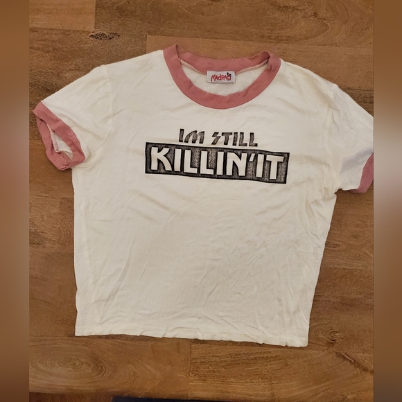 Madrag | Tops | Cropped Tee Shirt | Poshmark